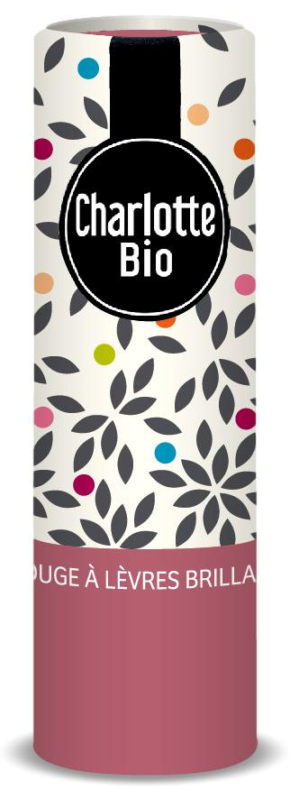 Ruj BIO stralucitor Rose Vintage, cu unt shea, ulei ricin si ceara ...