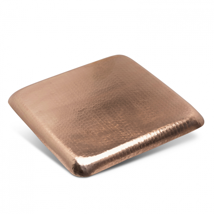 Square copper tray