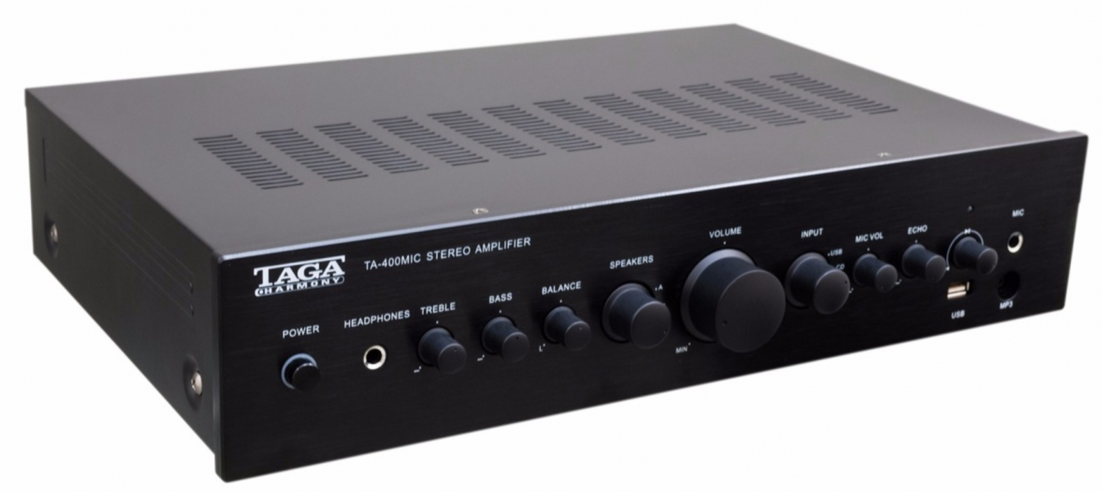 Amplificator stereo Taga Harmony TA-400 MIC la Avshop.ro