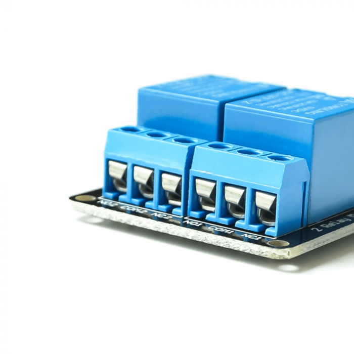 Modul Releu 2 Canale Cu Optocuplor 5v Bitmi Ro