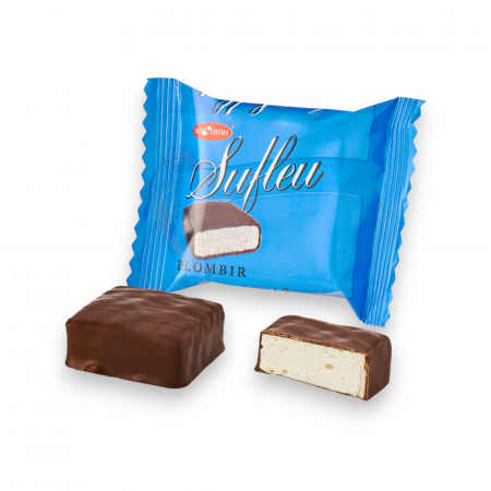Bomboane Bucuria Sufleu (Plombir) 1/250 gr
