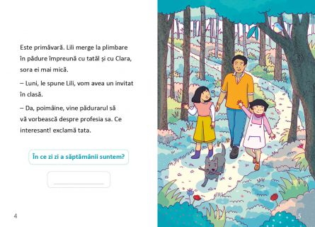 La plimbare in padure.Invat sa numar si sa calculez:Povestile mele ...