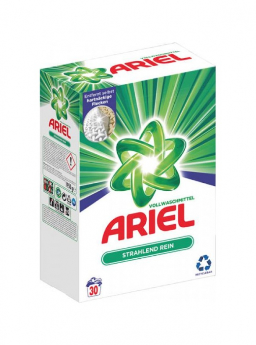 Ariel Detergent automat pudra Mountain Spring, 30 spalari, 1.95 Kg ...
