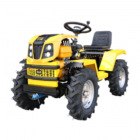Mini tractor ProGARDEN Campo T12 G2, 4x4, 12 CP, diesel, hidraulica ...