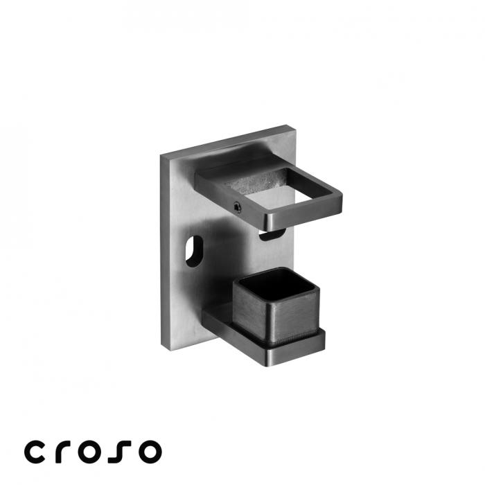 Ancora perete pentru teava patrata Material AISI 304 Diametru tub 40 X ...
