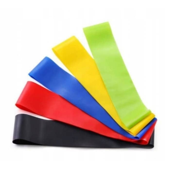 Set benzi elastice de antrenament cu rezistenta progresiva pentru fitness