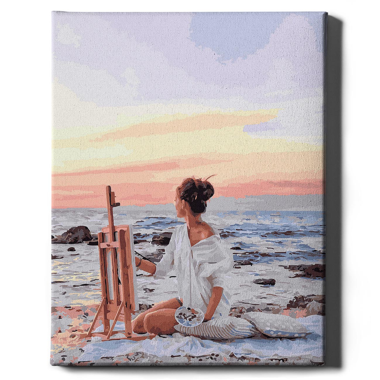 Pictand marea, 40x50 cm I Picturi pe Numere I dego.ro