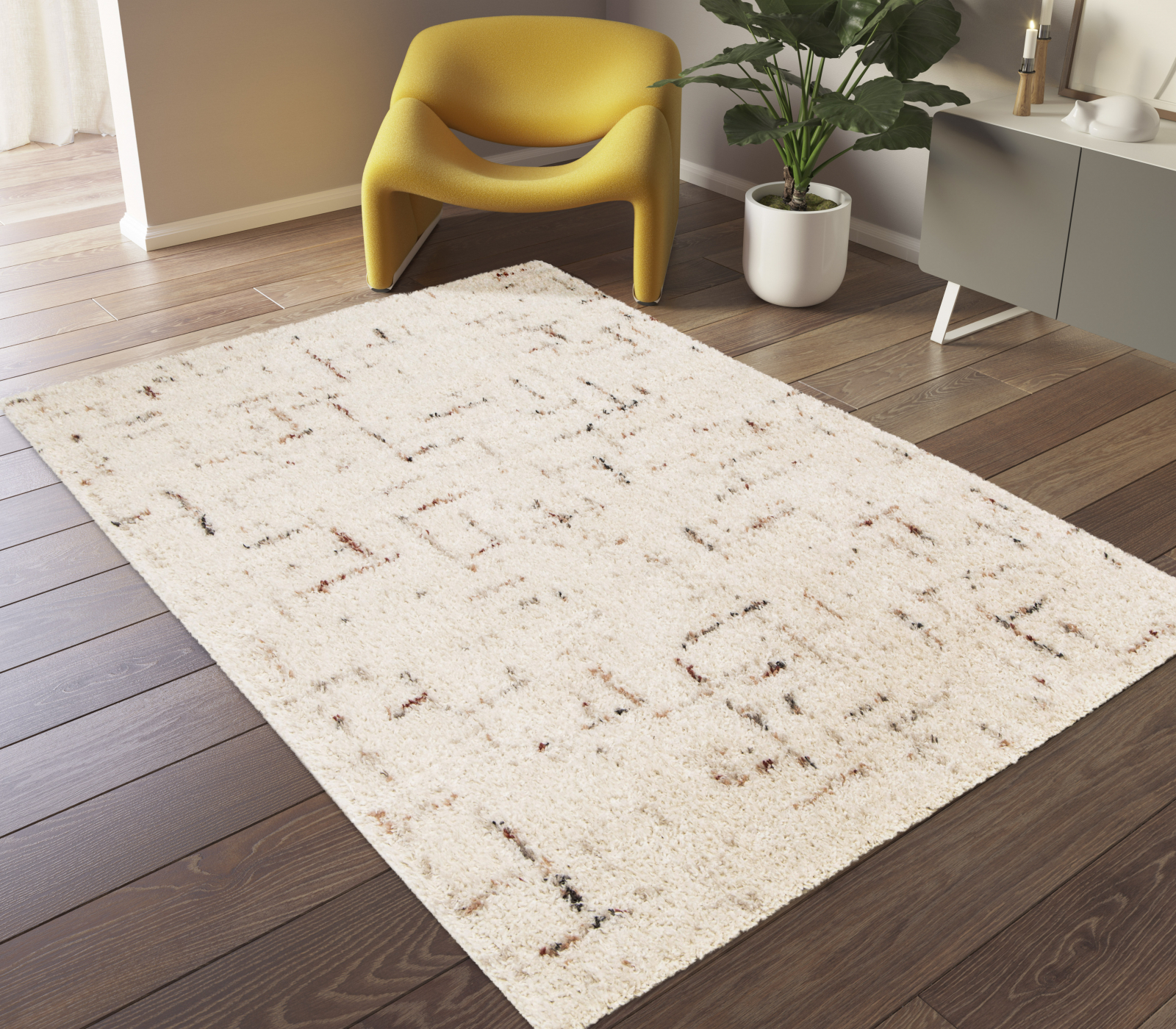 Covor Belgian, Gent 51464, Crem, Diverse Dimensiuni