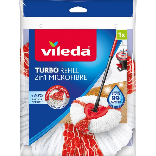 Vileda Rezerva Easy Wring Turbo, 2in1 Microfibre