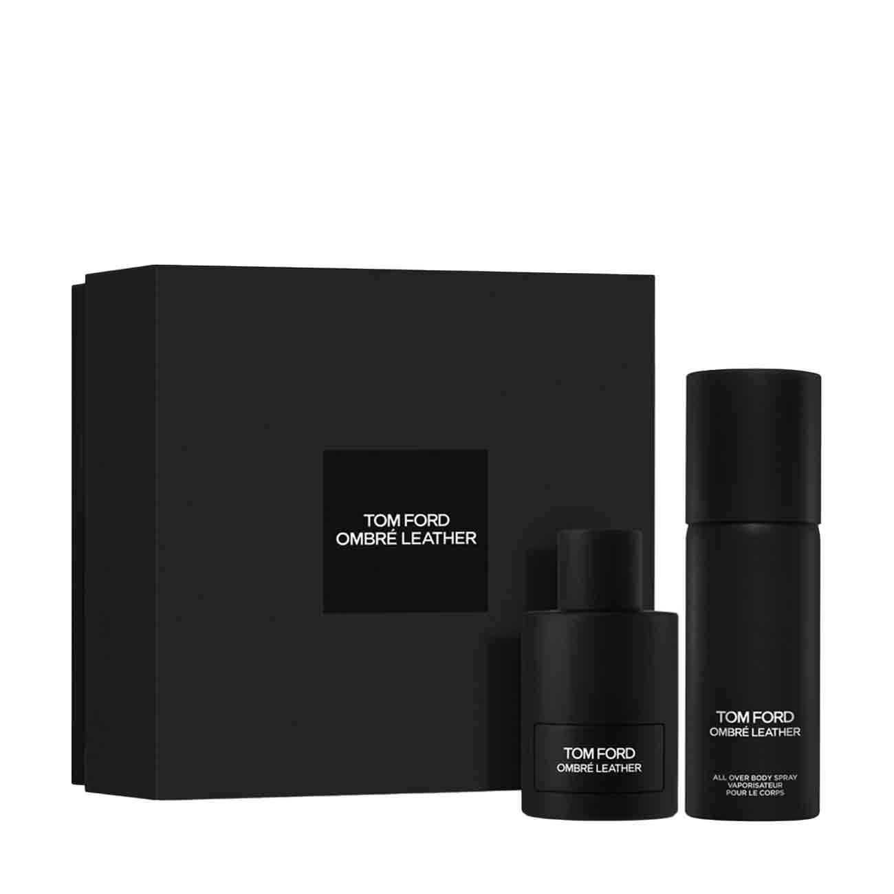 TOM FORD OMBRE LEATHER: EDP 100ML+ALL OVER BODY SPRAY 150ML