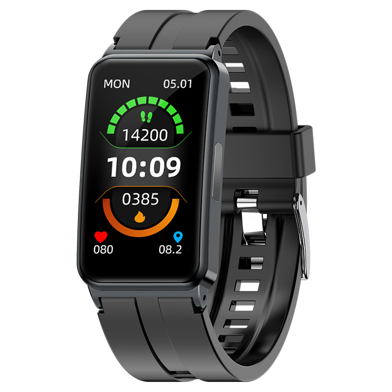 Smartband ISEN EP01 Negru 1 47 IPS HD ECG Ritm Cardiac Presiune