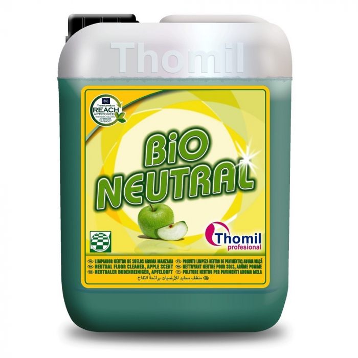 Detergent pentru pardoseli Thomil BIONEUTRAL APPLE, 10L