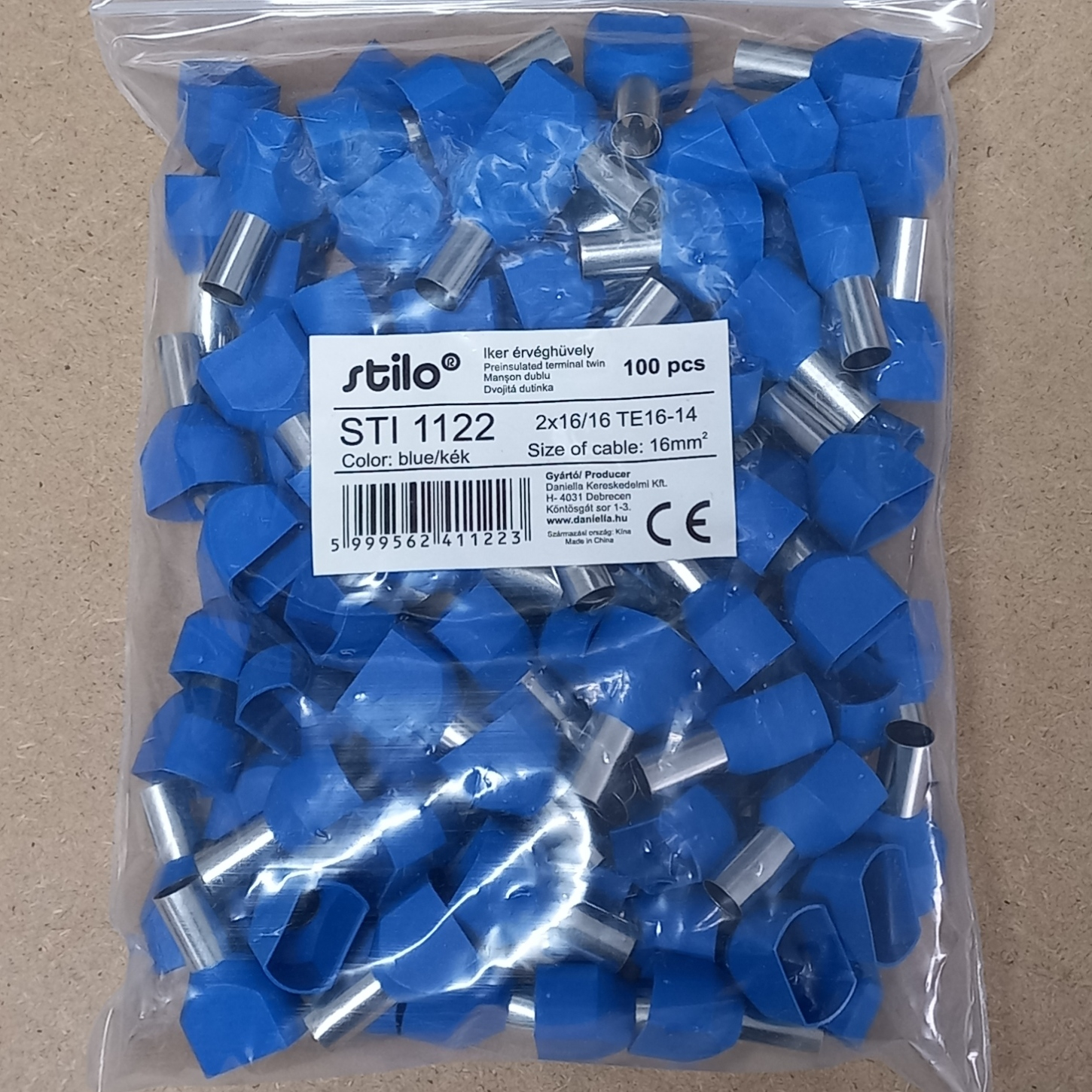 Ferule pini dubli 2x16/16 STILO STI1122