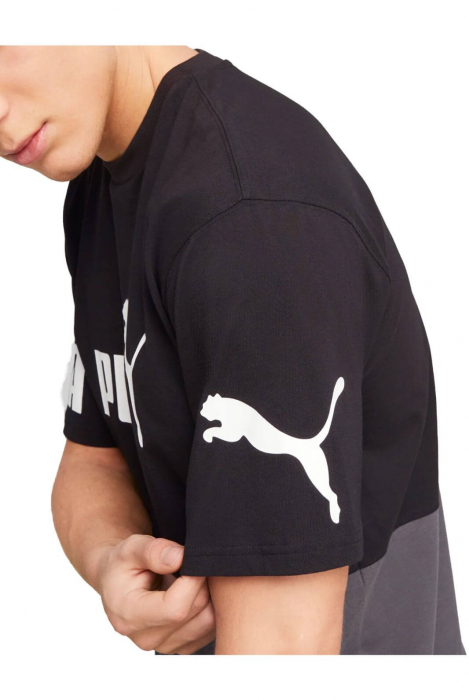 Tricou PUMA Power Colorblock - 673321-01
