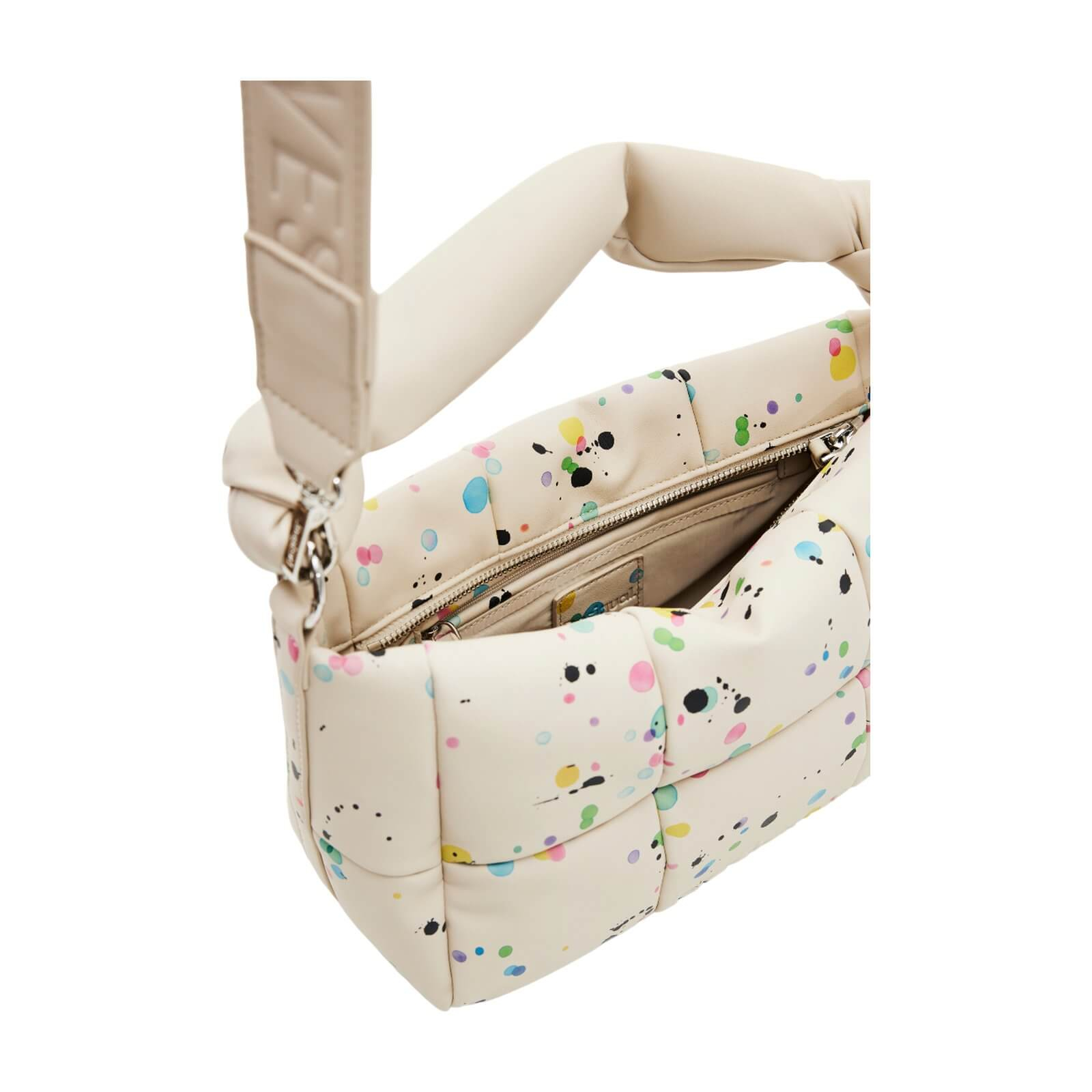 Geanta Desigual Splatter23 Puffy Rennes 6L - 23WAXP74-1000
