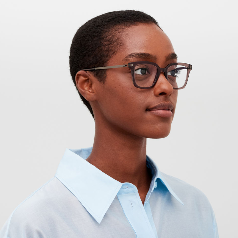 Mykita Neale C200 375 Maroon Shiny Graphite