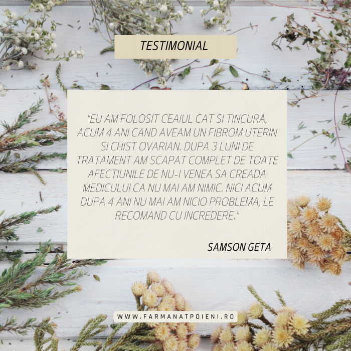 Tinctura de Napraznic - 200ml - Beneficii - Farmanat Poieni