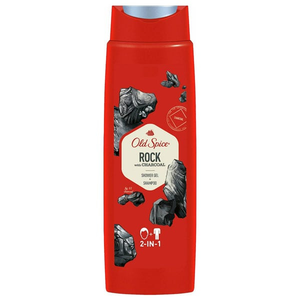 Gel de dus si sampon Old Spice Rock, 250ml