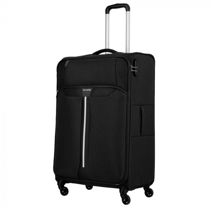 Set trolere Travelite Speedline 4 roti L/M extensibil/S/ Geanta de bord ...