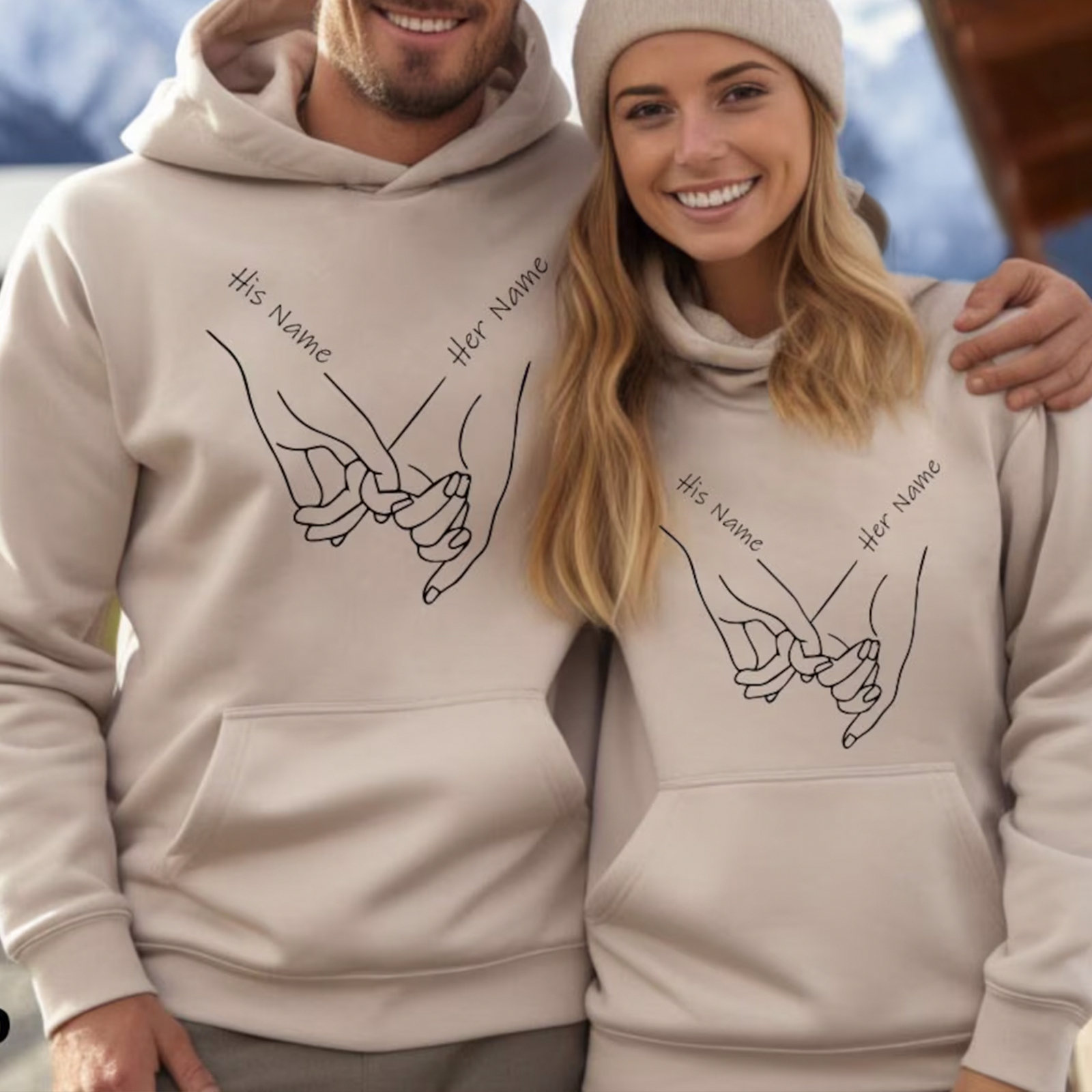 Hanorace Personalizate prin Sublimare pentru Cupluri | Intaglio.ro