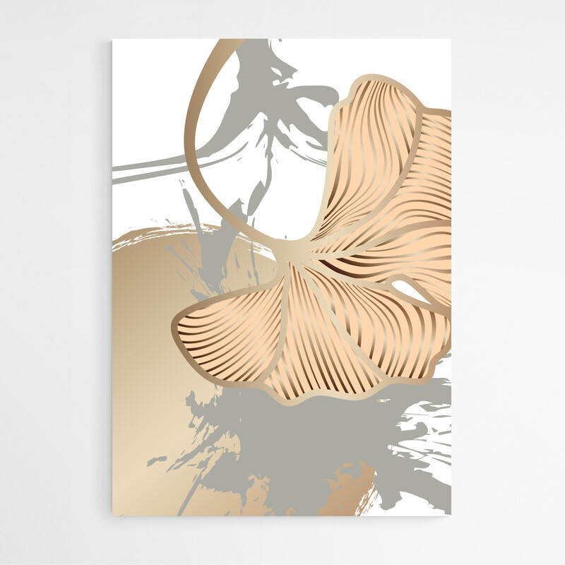 Set 4 tablouri, Intaglio, Stil Abstracte, print pe hartie foto Fine Art ...
