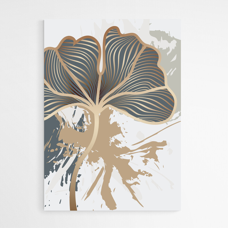 Set 4 tablouri, Intaglio, Stil Abstracte, print pe hartie foto Fine Art ...