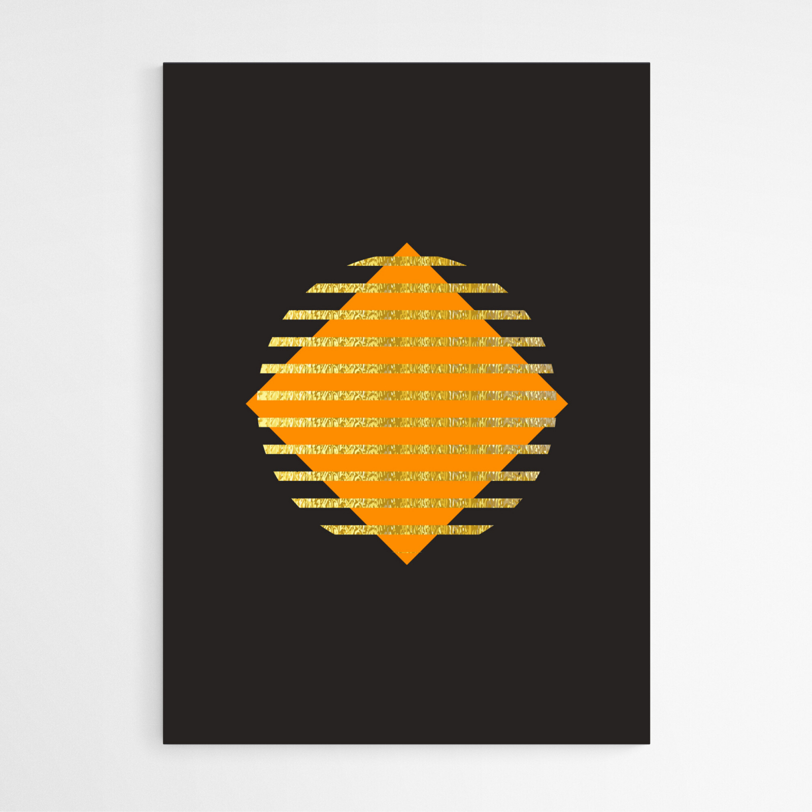 Set 3 tablouri, Intaglio, Stil Abstracte, print pe hartie foto Fine Art ...