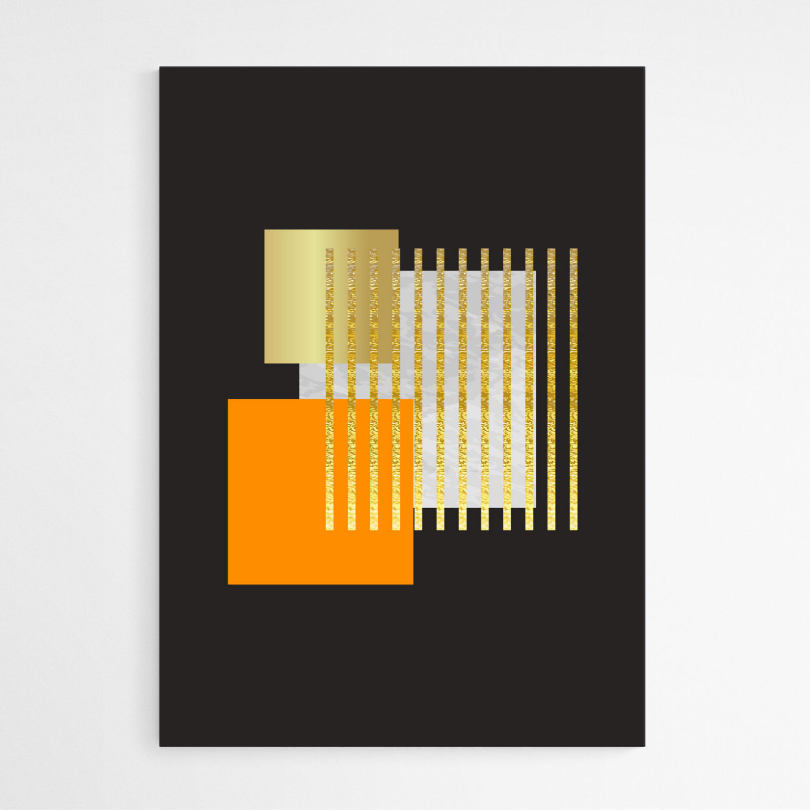 Set 3 tablouri, Intaglio, Stil Abstracte, print pe hartie foto Fine Art ...