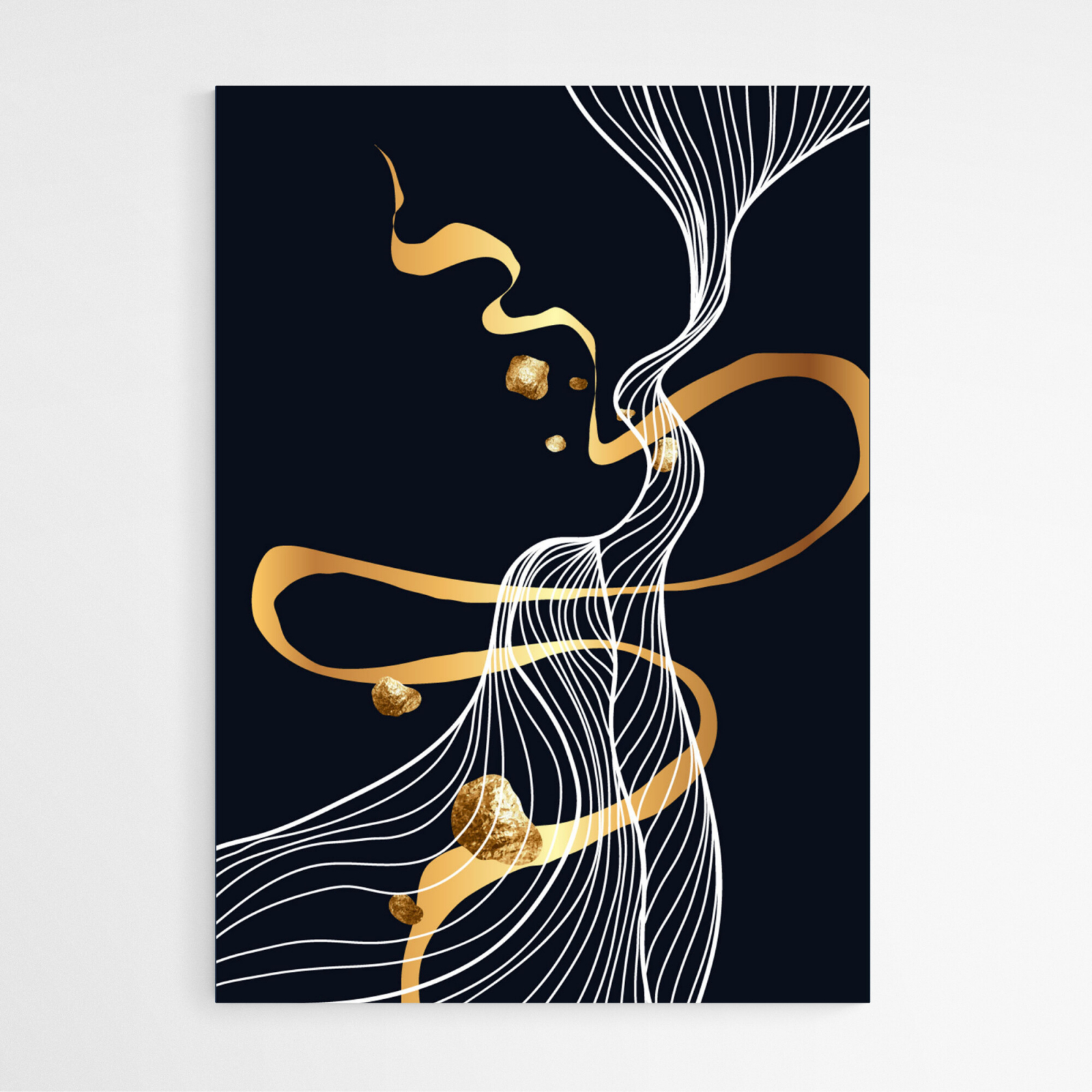 Set 3 tablouri, Intaglio, Stil Abstracte, print pe hartie foto Fine Art ...