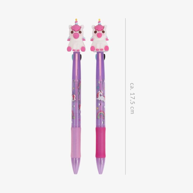 Pix multicolor cu 3 culori, unicorn curcubeu, Dreamland