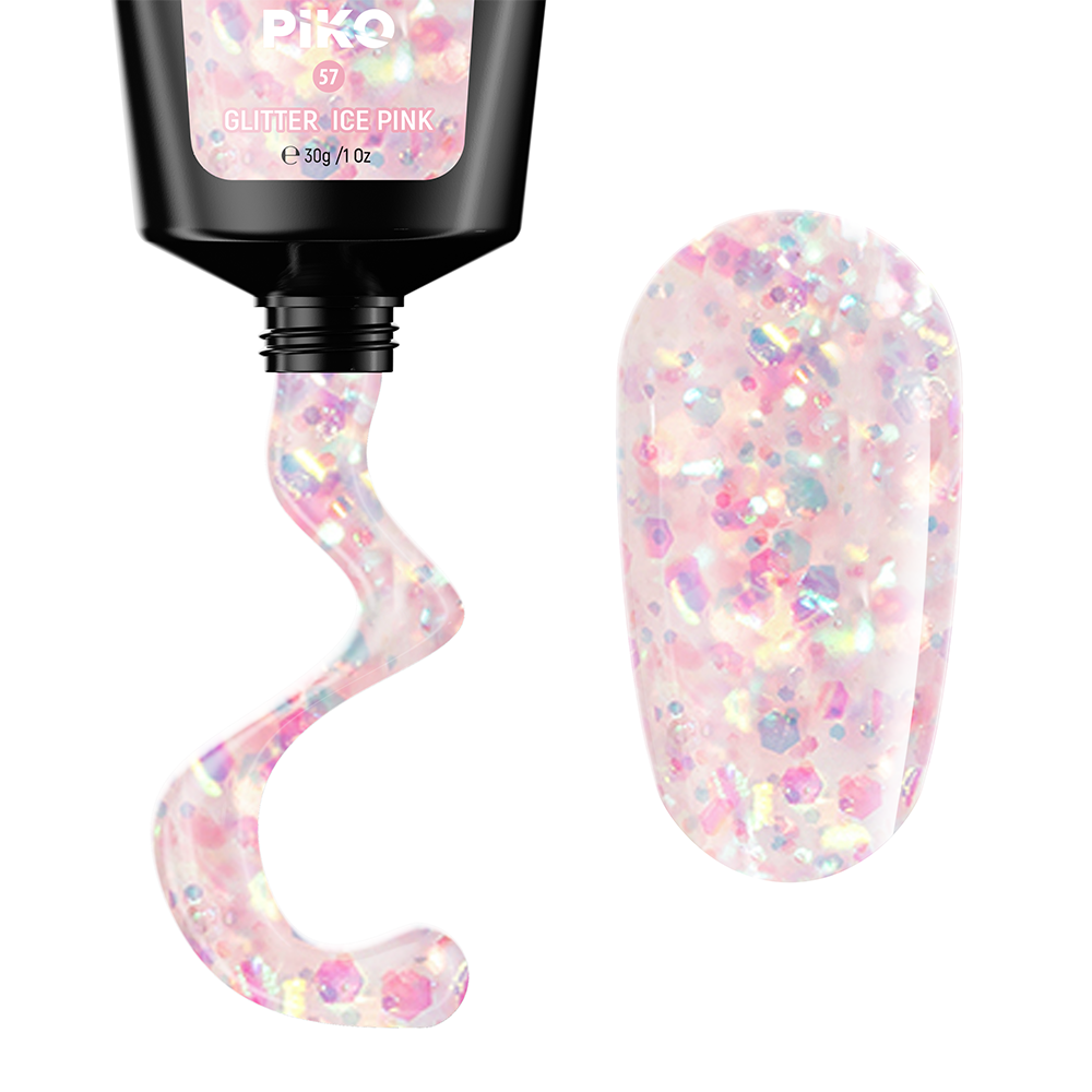 Piko Polygel 57 Glitter Ice Pink Piko