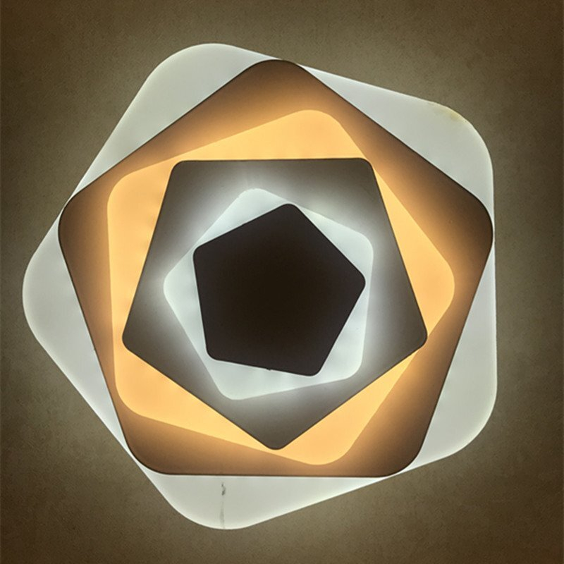 Aplica led slim 44W pentagon