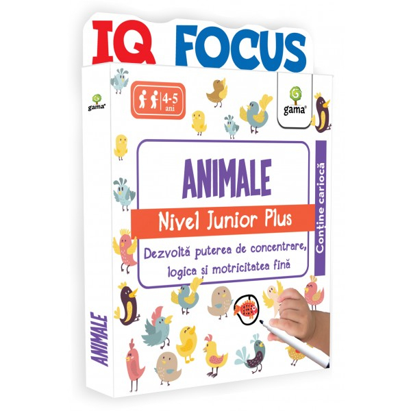 IQ FOCUS - Animale • nivel Junior Plus