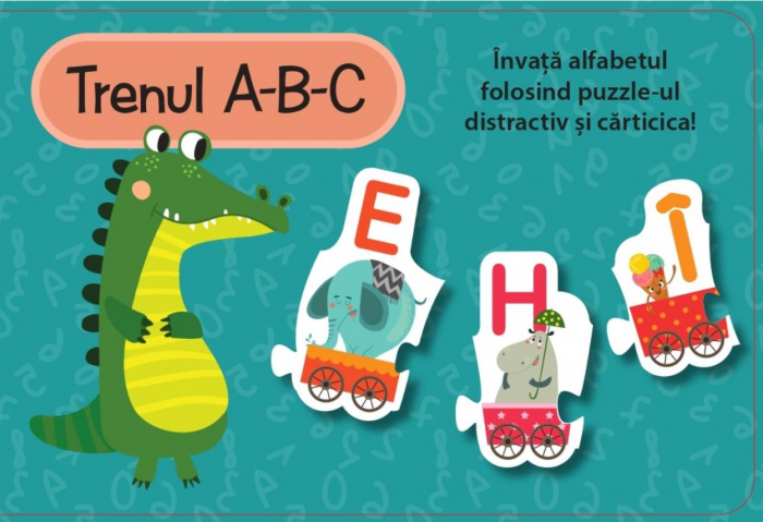 TRENUL A-B-C (Set carte + puzzle)