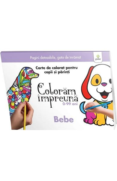 Coloram impreuna. Bebe. Carte de colorat pentru copii si parinti