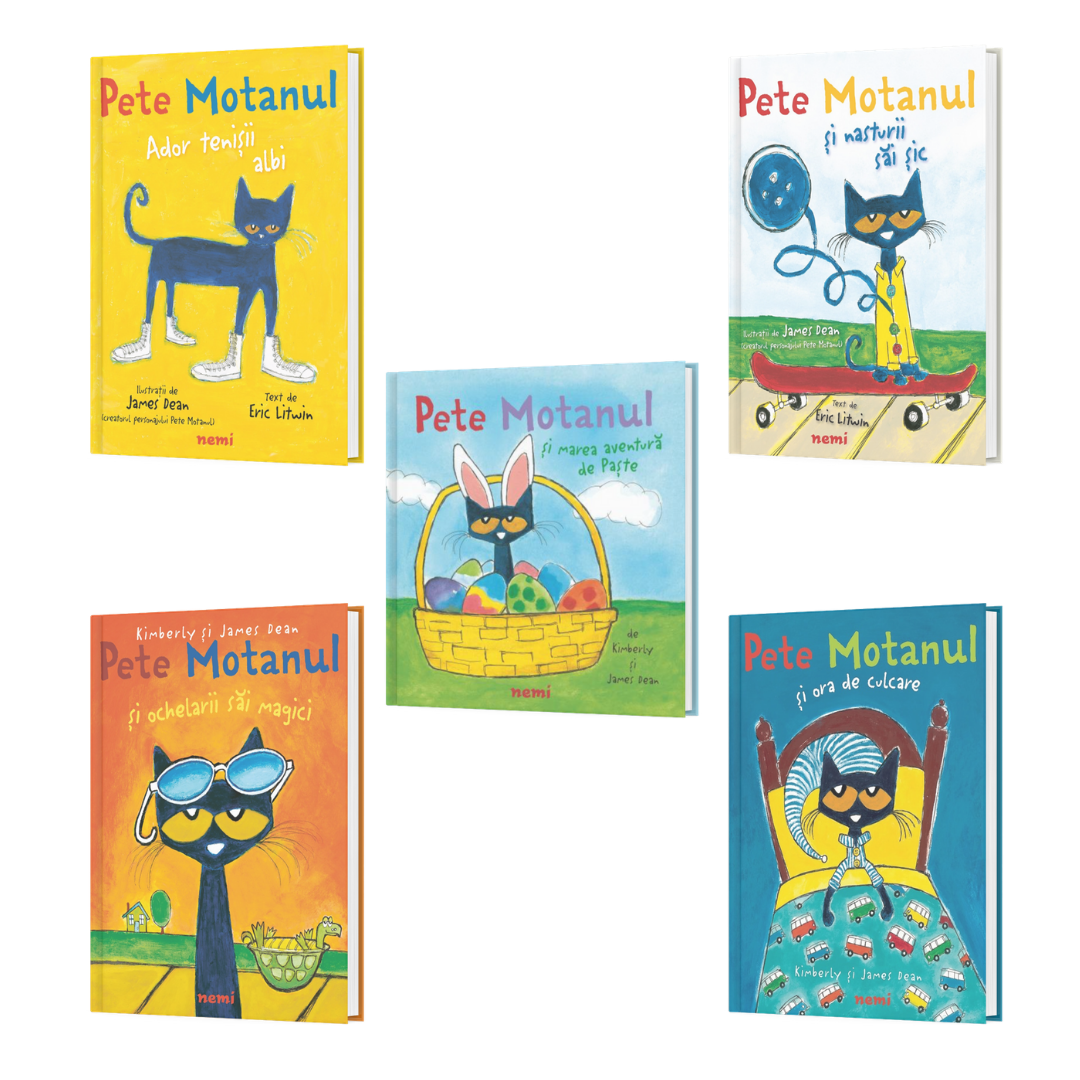 Pachet Pete Motanul - James Dean - Editie 2020