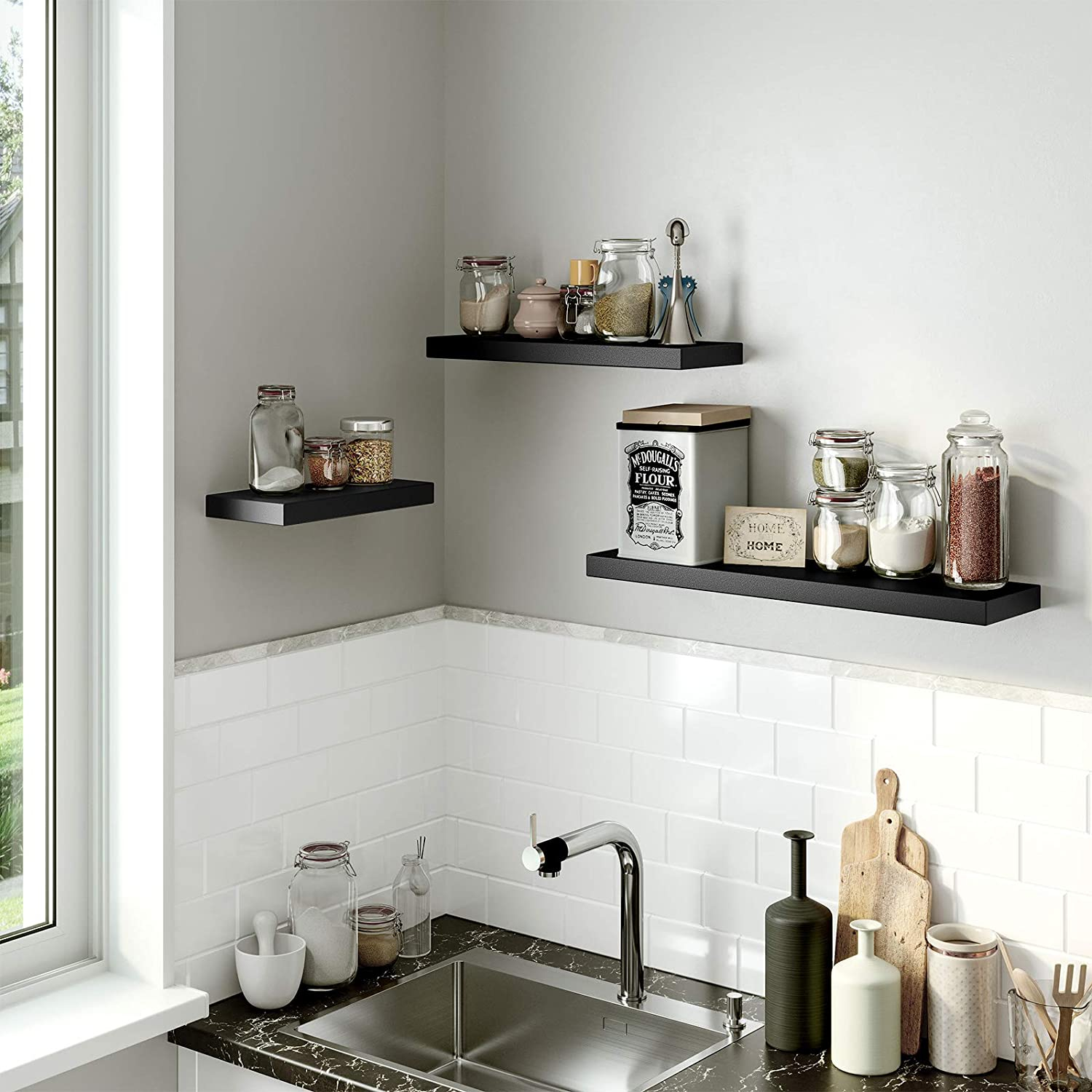 Raft MDF metal, SONGMICS, 40*20*3.8