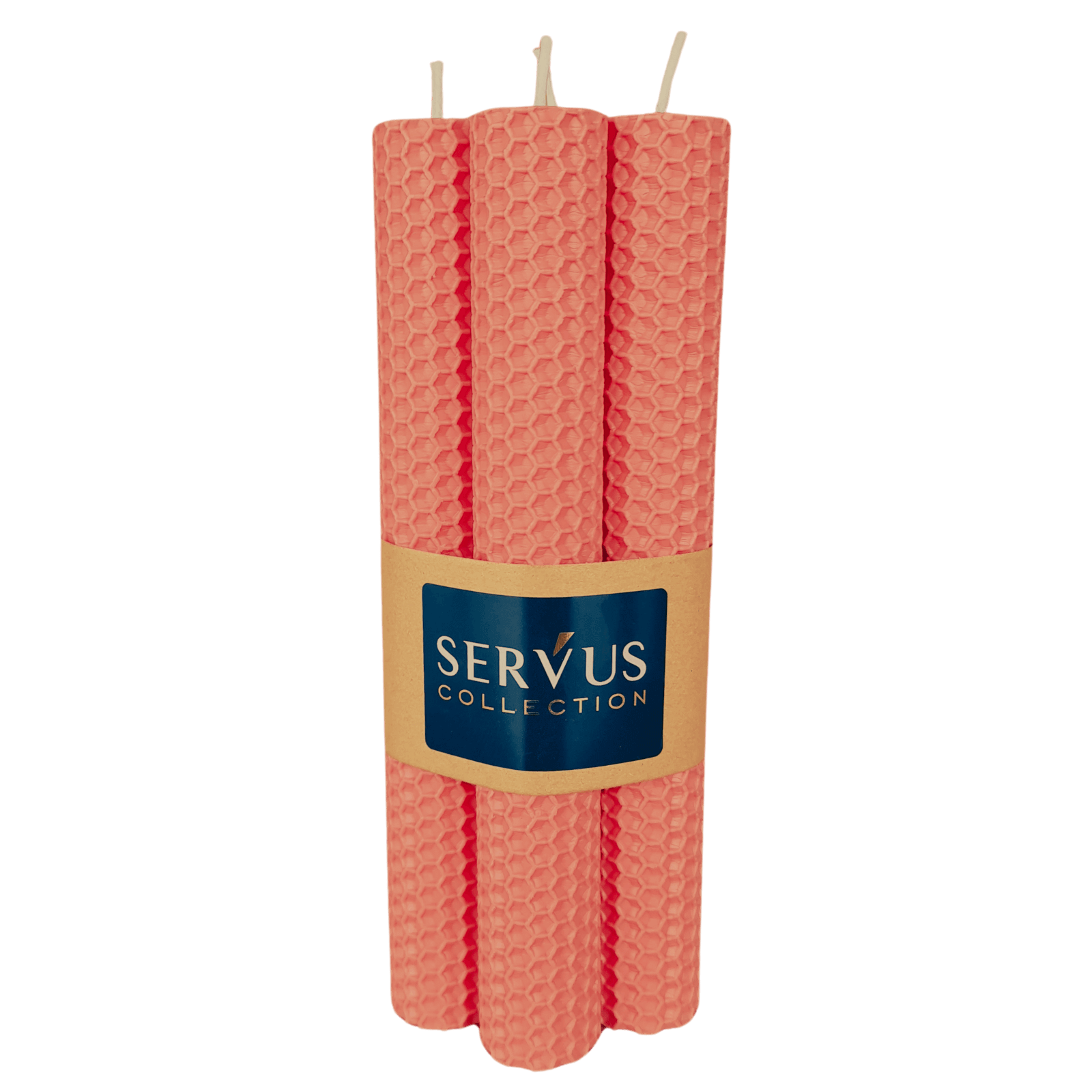 Set 4 Lumânări Fagure Artizanale din Ceară de Albine Colorată | Servus ...