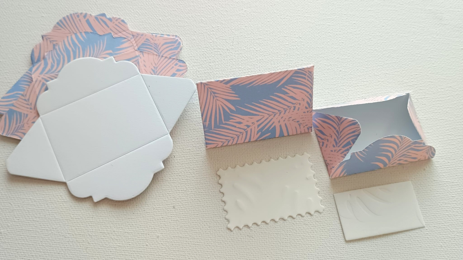 Set creativ mini-plicuri lila - 8 buc.