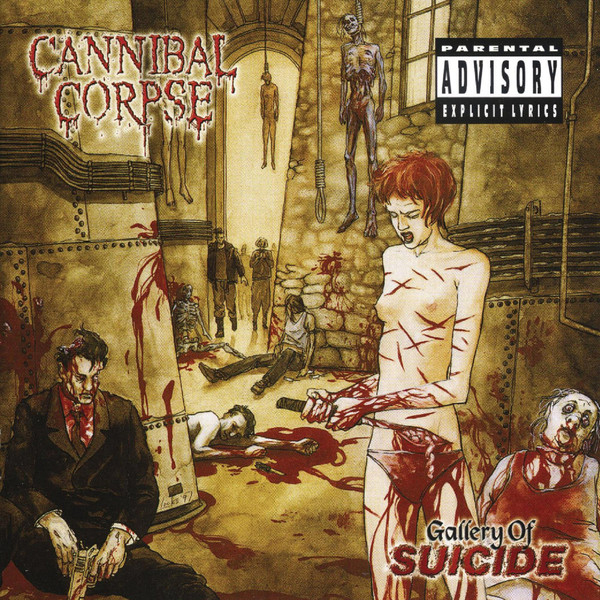 LP CANNIBAL CORPSE - GALLERY OF SUICIDE