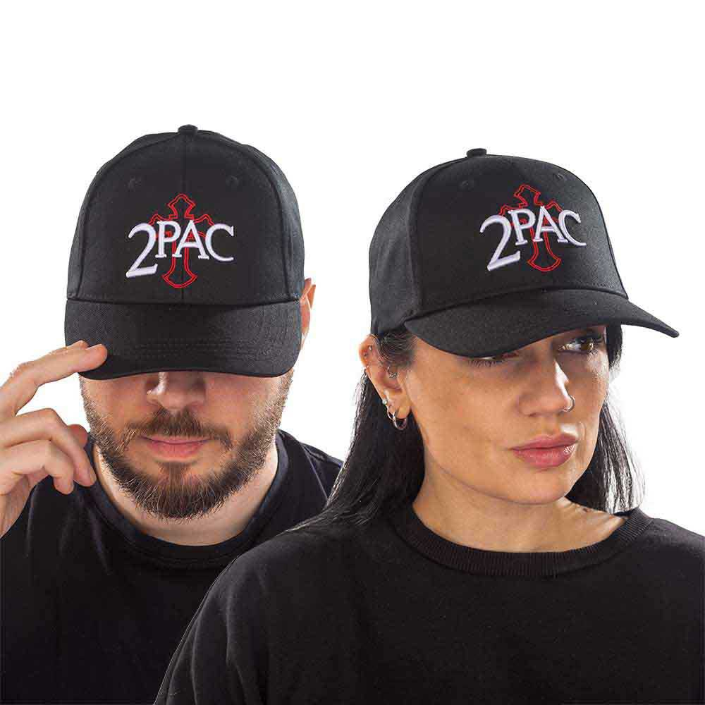 Tupac Sapca Unisex: Cross Logo