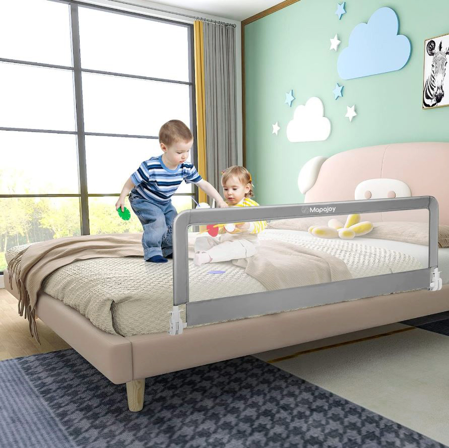 Protectie pat pentru copii cu inaltime 66 cm si rabatabila | Livrare rapida