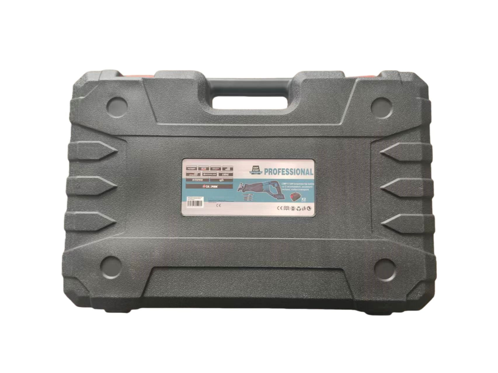 Fierastrau tip sabie cu acumulator, 48V, 2 acumulatori, 4 panze, geanta ...