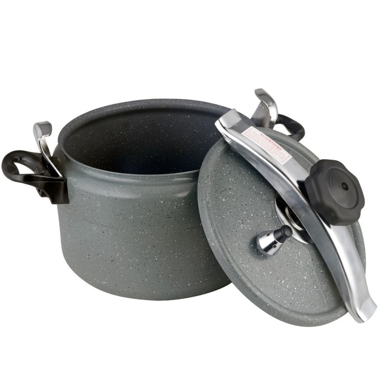 Oala cu presiune Bohmann, 11 litri, 60KPA, marmorata interior-exterior ...