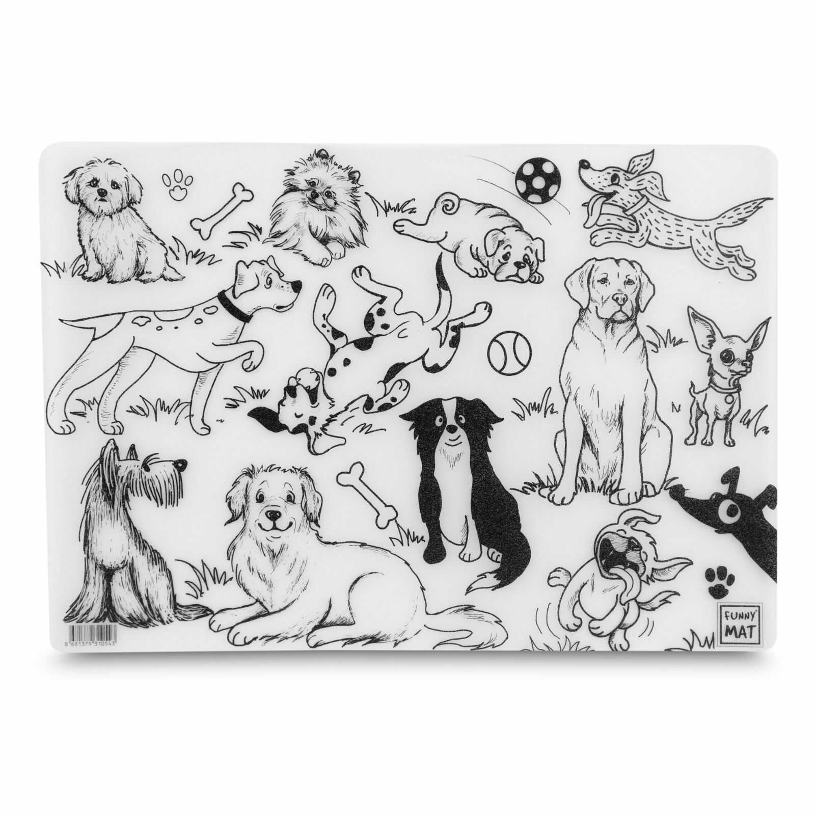 Desene de Colorat, Fise de Colorat si Planse - Caini | Micostore