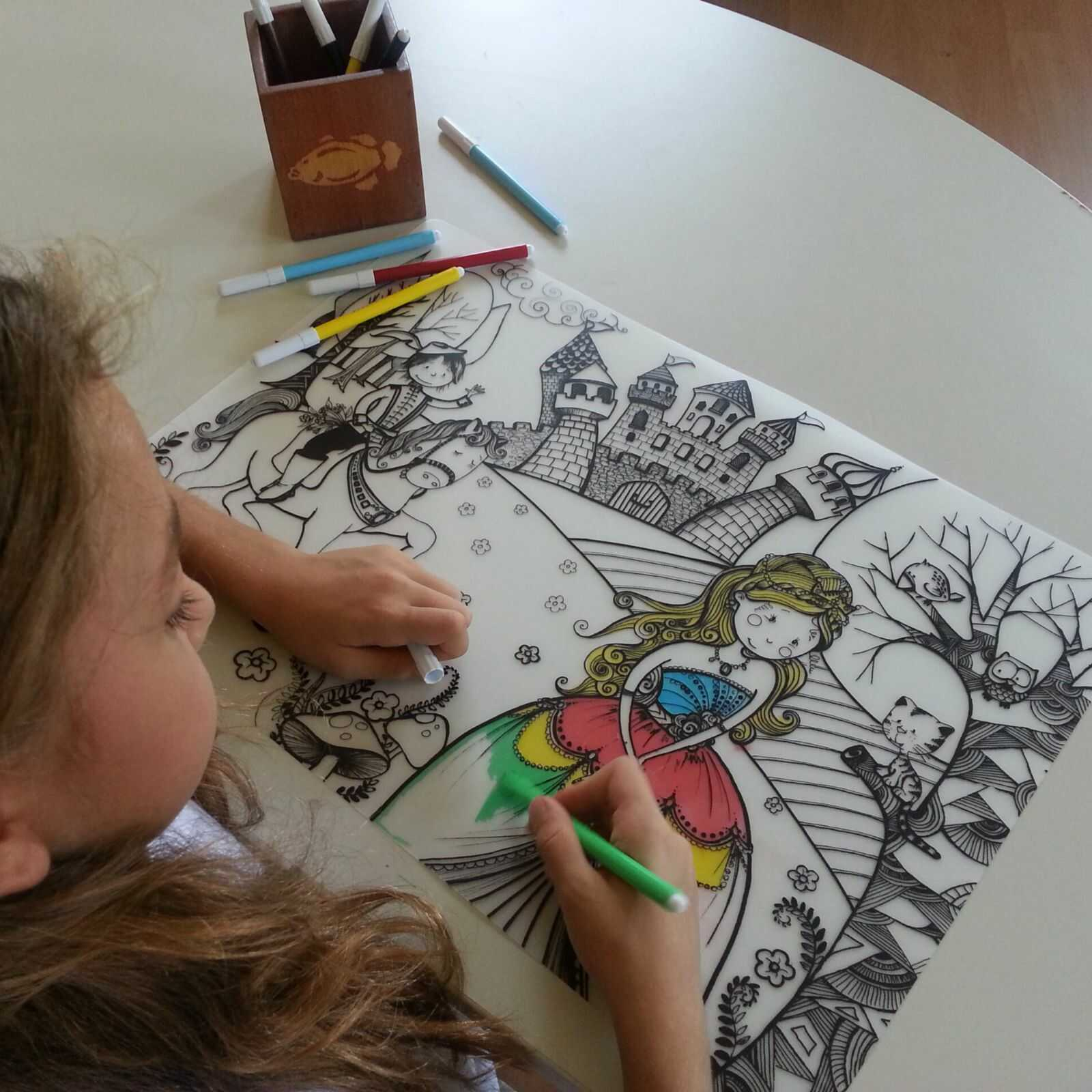 Desene de Colorat, Fise de Colorat si Planse - Printi si Printese