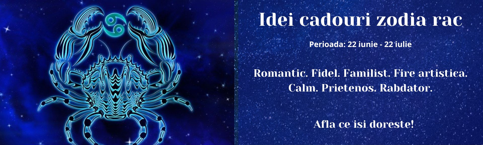 Cadouri Zodia Rac
