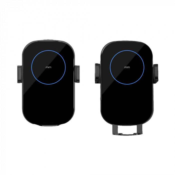 Incarcator telefon auto wireless cu fixare automata | MindBlower.ro