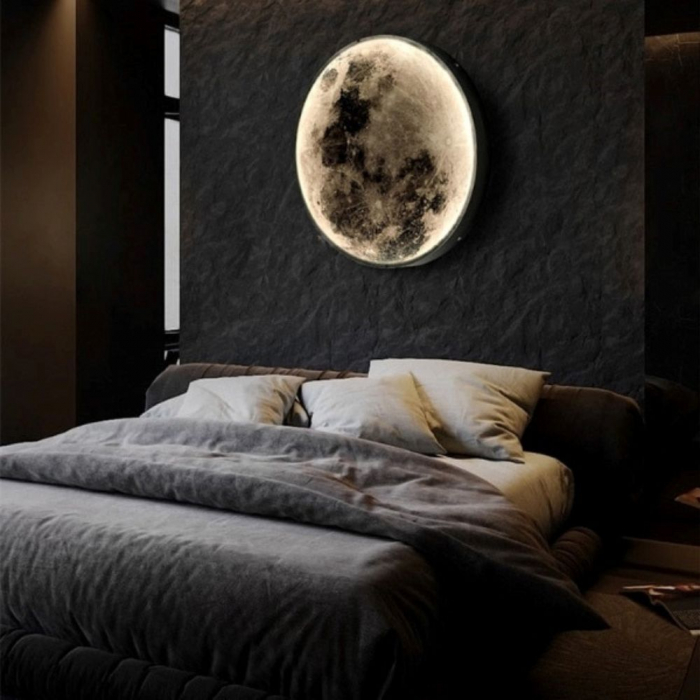 Lampa LED de perete Luna Captivanta. Incredible design