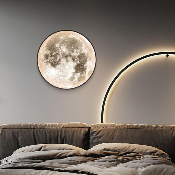 Lampa LED de perete Luna Captivanta. Incredible design